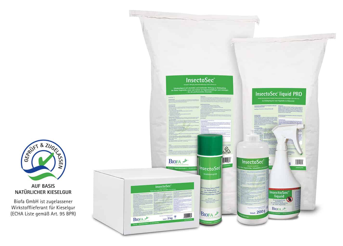 Parasiten und Schädlinge mit Kieselgur bekämpfen